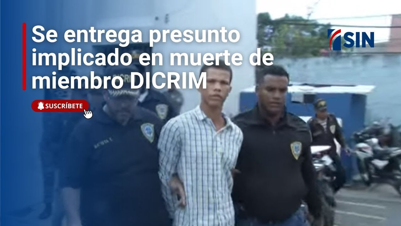 Se entrega presunto implicado en muerte de miembro DICRIM. - Noticias SIN Se entrega presunto implicado en muerte de miembro DICRIM. - Noticias SIN